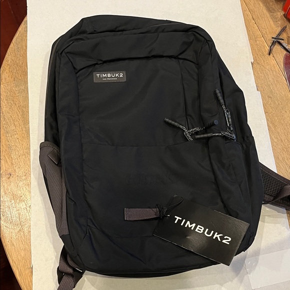 Timbuk2 | Bags | Timbuk2 Parkside Jet Black Backpack | Poshmark